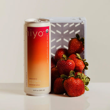 hiyo variety pack, non-alcoholic functional seltzers, 12-pack (12oz.)