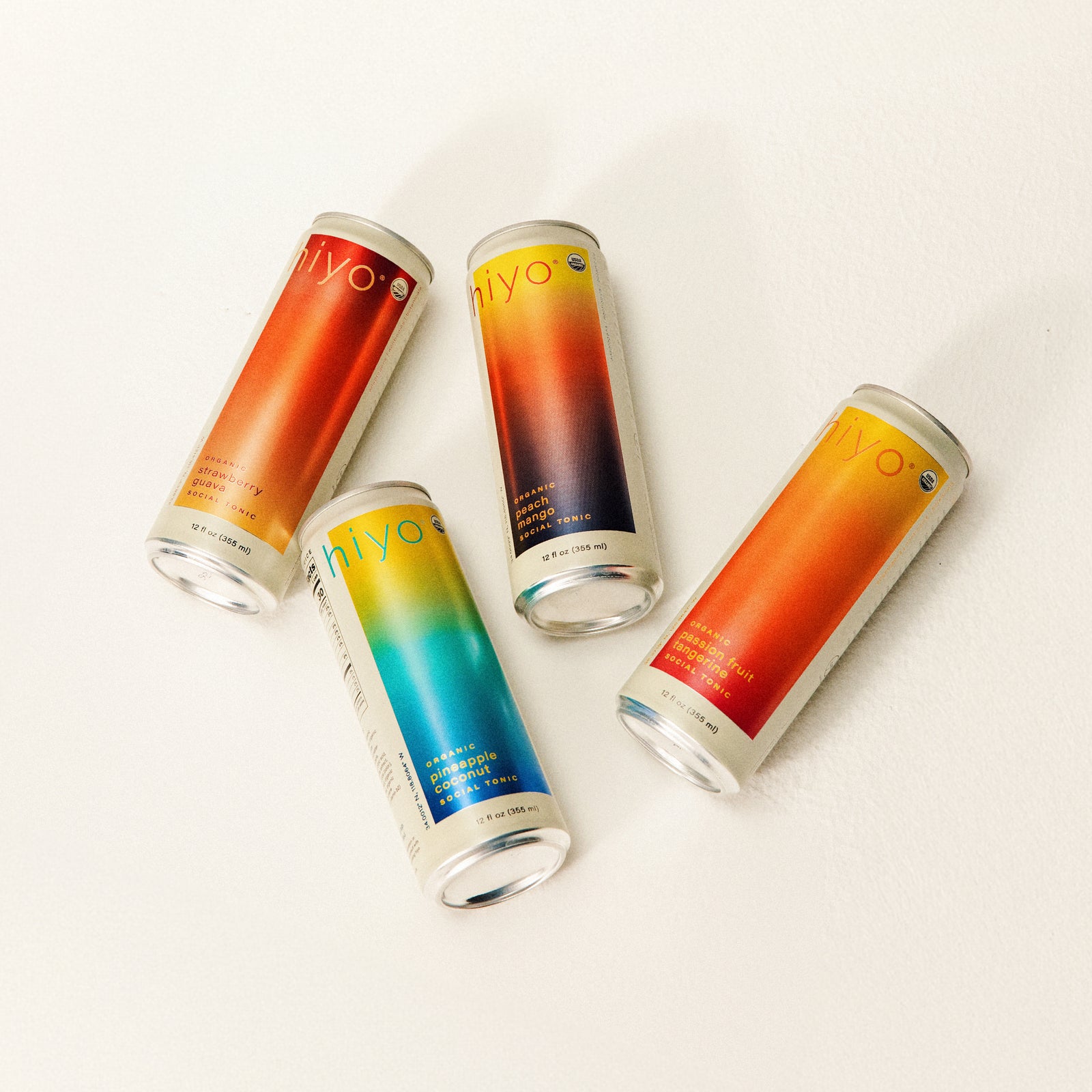 hiyo social tonics: non-alcoholic functional seltzers